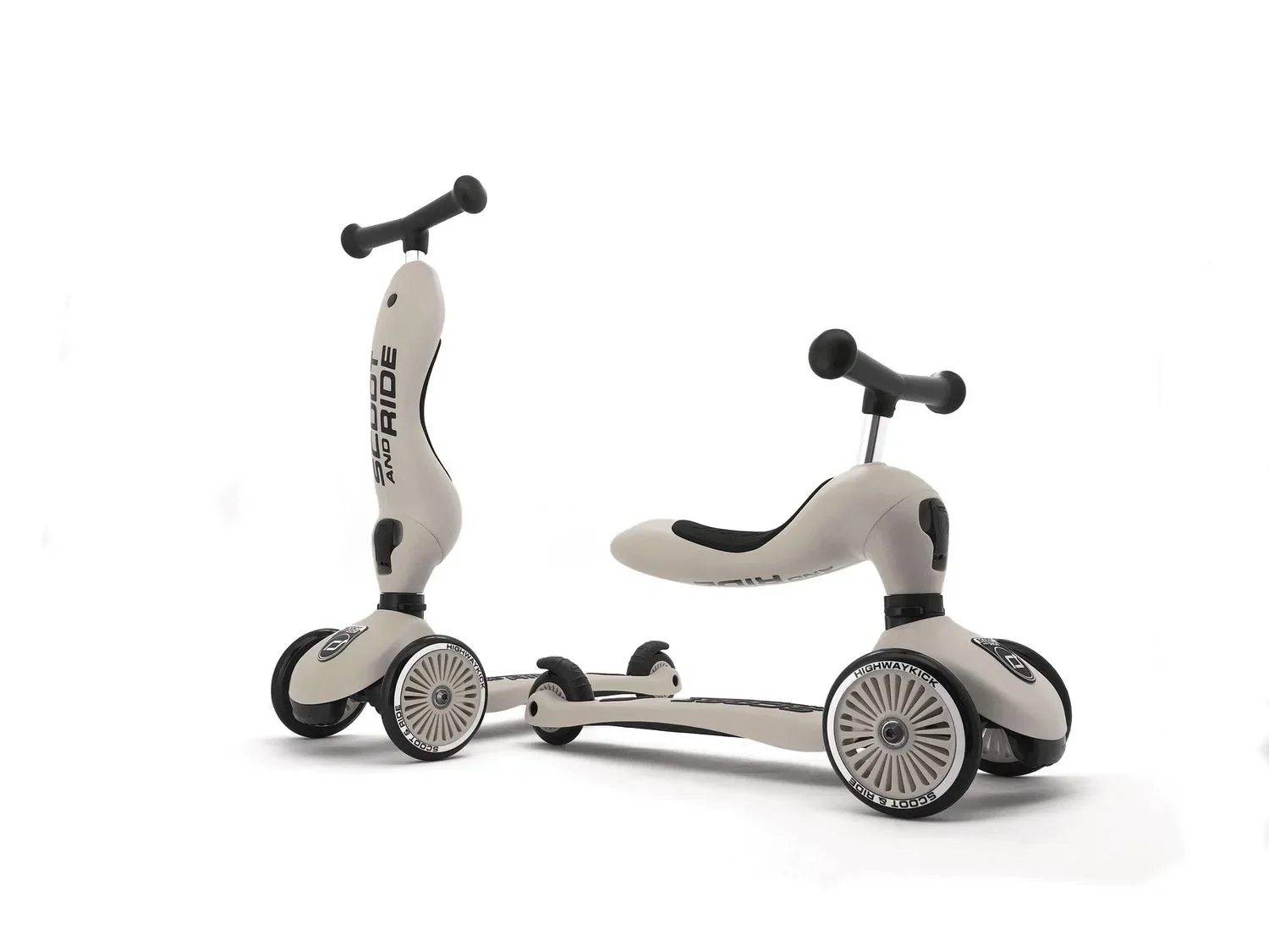 Scoot & Ride Highwaykick 1, 2in1 Roller, Kickboard, Scooter mit sitz